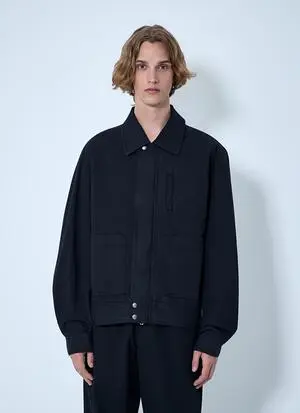 Dries Van Noten Cotton Jacket With Snap Fastening
