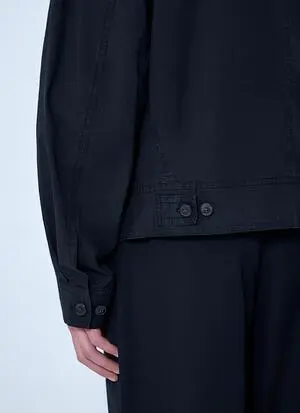 Dries Van Noten Cotton Jacket With Snap Fastening