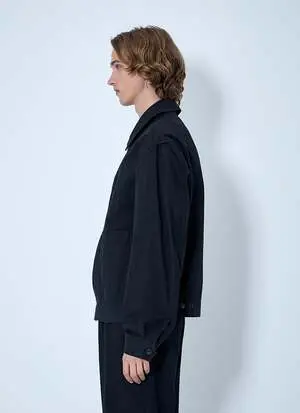 Dries Van Noten Cotton Jacket With Snap Fastening