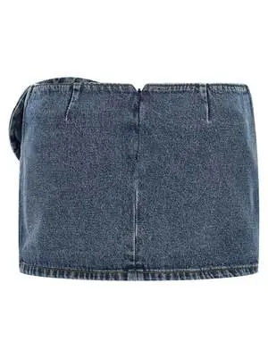 Magda Butrym Denim 12 Skirt
