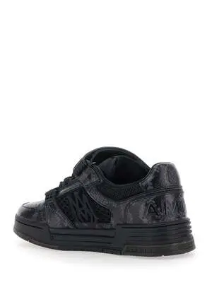 Amiri Sneakers With Leather Details And Rubber Sole