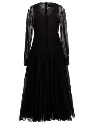 JIL SANDER Pleated Skirt Dress
