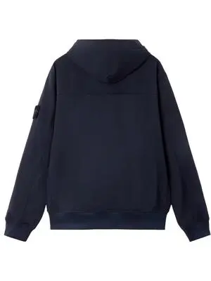 Stone Island Hooded Parka - Blue