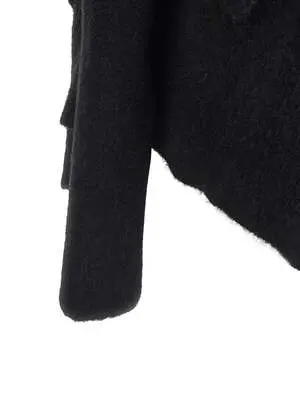 Rick Owens Hooded Medium Wrap' Cardigan