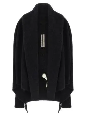Rick Owens Hooded Wrap Cardigan
