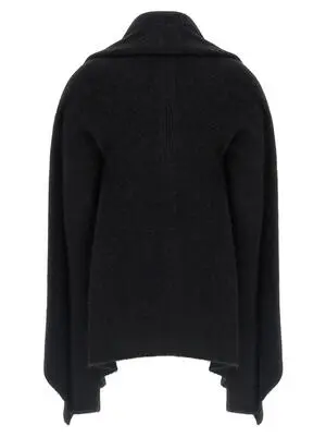 Rick Owens Hooded Wrap Cardigan