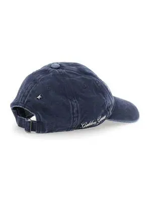 GOLDEN GOOSE Cotton Logo Baseball Cap - Multicolor