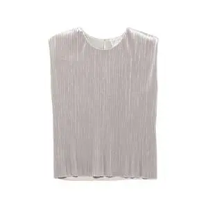 FORTE_FORTE Tops Blouses - Silver