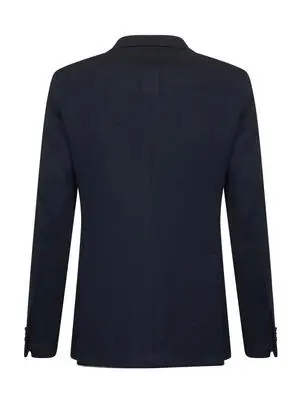 Tagliatore Blue Jersey Montecarlo Double-breasted Blazer