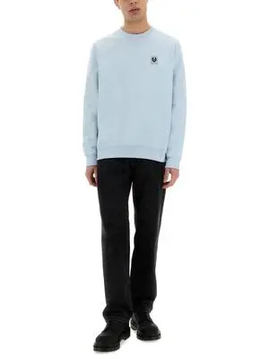 Belstaff Sweatshirt With Logo Patch - Multicolor