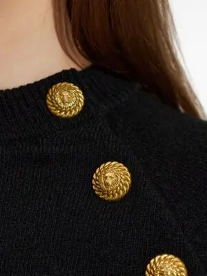 Balmain Cashmere Crewneck Sweater