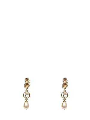 CHLOÉ Chloé Women Gold Brass Chloé Classy Drop Earrings