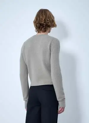 RIER Textured Knit Sweater - Gray