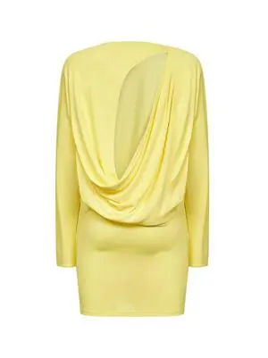 Jacquemus The Mistral Cowl-back Mini Dress - Multicolor