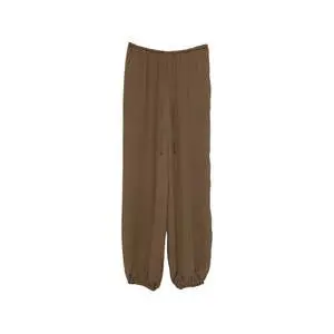 FORTE_FORTE Trousers Tapered Trousers - Green