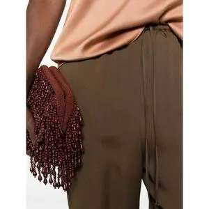 FORTE_FORTE Tapered Trousers - Green