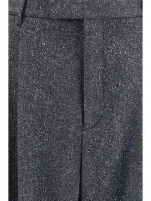 Valentino Garavani Tailored Wool And Silk-blend Pants