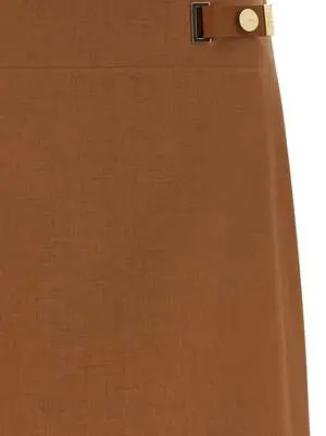 Fendi New Linen' Skirt