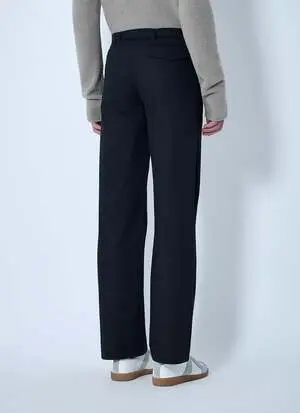 RIER Tailored Trousers In Twill Weave
