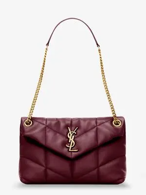 Saint Laurent Loulou Puffer Matelasse Leather Shoulder Bag - Multicolor