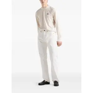 Prada Neutrals T-shirts & Vests T-shirts - Cream