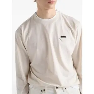 Prada Neutrals T-shirts & Vests T-shirts - Cream