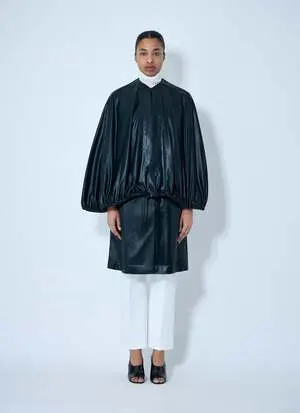 TOTEME Oversized Cape Jacket - Black