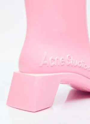Acne Studios Rubber Ankle Boots