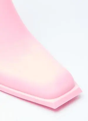 Acne Studios Rubber Ankle Boots