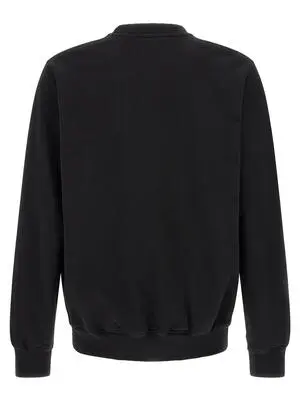 Casablanca Palm Tree Emblem Embroidered Sweatshirt - Black