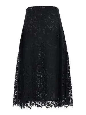 Fendi Macrame Lace Skirt - Multicolor