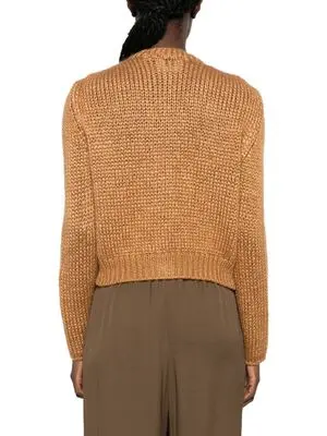 FORTE_FORTE Cashmere Blend Kitted Cardigan