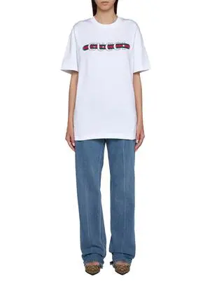 Gucci Printed Cotton Jersey T-shirt