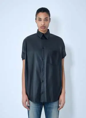 Balenciaga Classic Collar Shirts For Women
