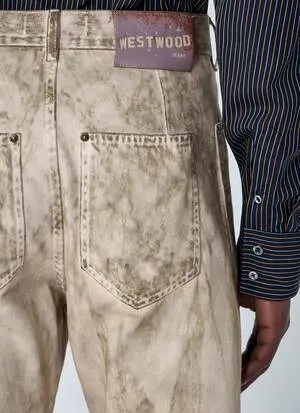 VIVIENNE WESTWOOD Wide-leg Denim Jeans