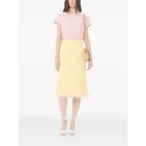 Valentino Garavani Logo Print Cotton T-shirt - Pink