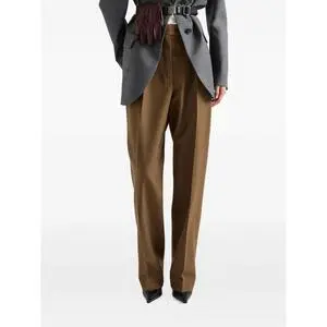 Prada Virgin Wool Tailored Trousers