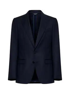Dolce & Gabbana Wool Single-breasted Blazer - Multicolor