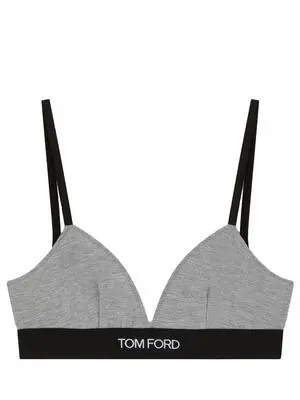 TOM FORD Bra With Logo - Gray
