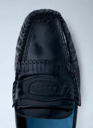 Marni Leather Loafers - Black