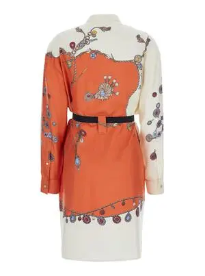 Versace Twill Stolen Jewels Dress - Multicolor