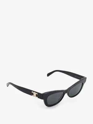 Celine Triomphe Acetate Sunglasses - Black