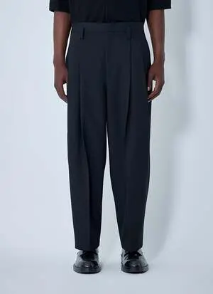 JIL SANDER Relaxed Fit Trousers - Black
