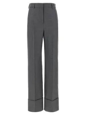 Valentino Garavani Wool Pants - Gray