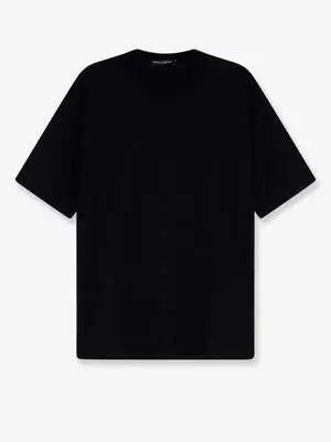 Dolce & Gabbana Cotton T-shirt With Embossed Dg Logo - Multicolor