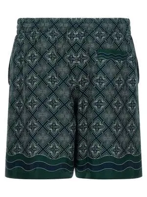 Casablanca Radiating Monogram' Shorts