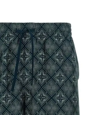 Casablanca Radiating Monogram' Shorts