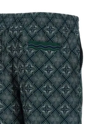 Casablanca Radiating Monogram' Shorts