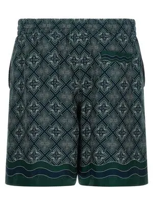Casablanca Radiating Monogram Shorts - Multicolor