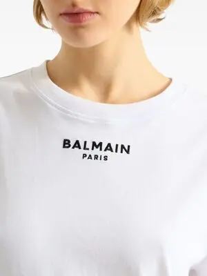 Balmain Logo Cotton T-shirt